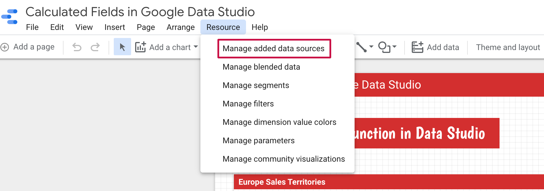Calculated fields in Google Data Studio (Looker Studio)