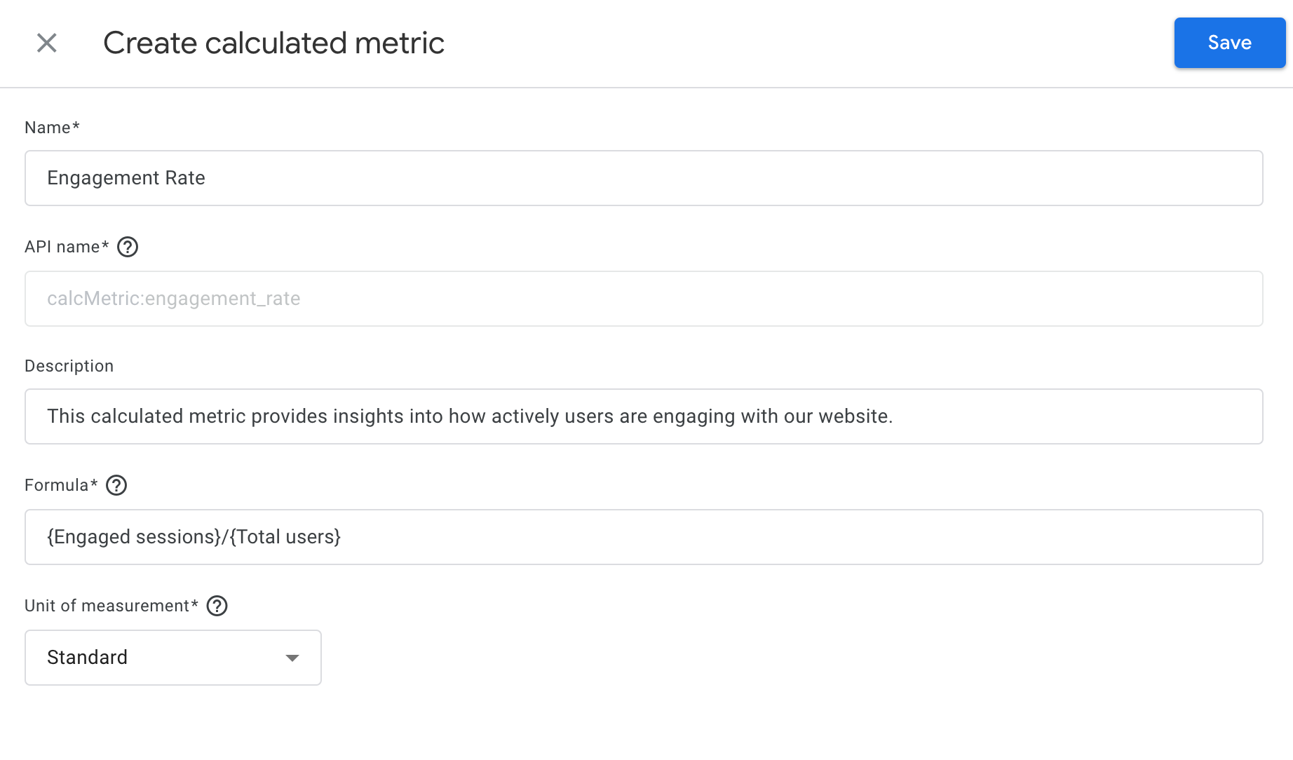 Calculated Metrics in Google Analytics 4 (GA4)